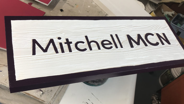 Sandblasted Signs - Gibbs - Custom Signs 3D Sandblasted wood signs